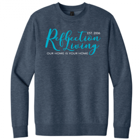 Reflection Living Fleece Crew | Reflection Living Online Store