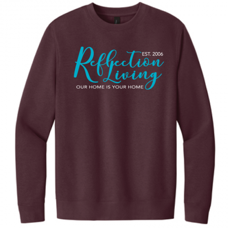 Reflection Living Fleece Crew | Reflection Living Online Store