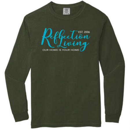 Reflection Living Heavyweight Ring Spun Long Sleeve Tee | Reflection ...